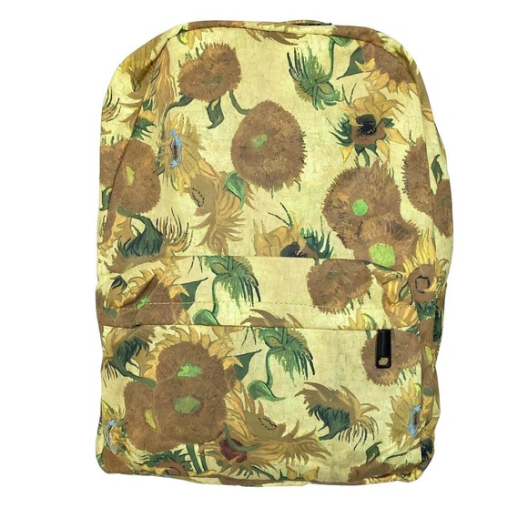 Lighthouse Immersive | Bags | Van Gogh Backpack Sunflower Yellow Floral ...
